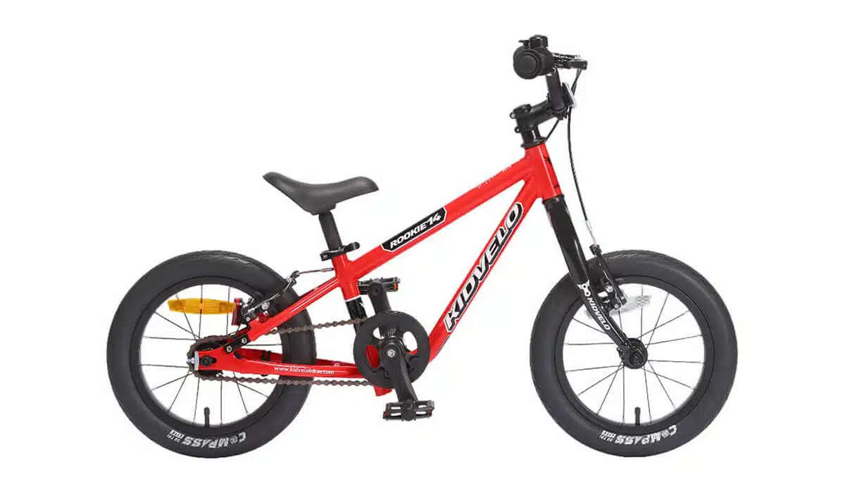 Rookie 14 inch Balance Bike with Pedals | Best Learning Bike | Kidvelo