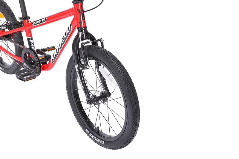 Rookie 18 inch Kids Bike with Pedals (Green) | Kidvelo